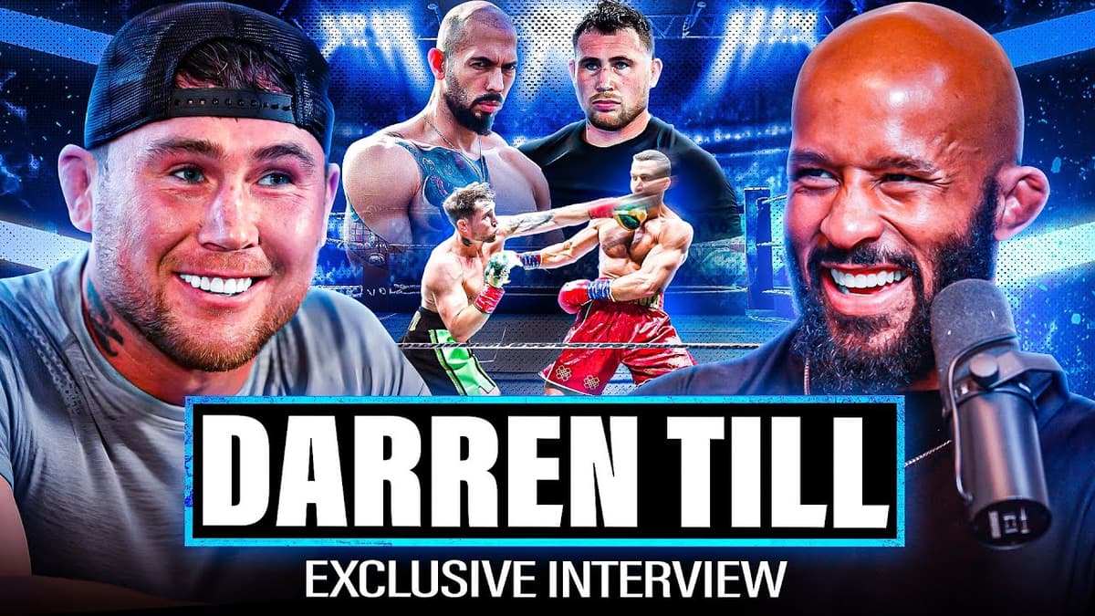 Darren Till's Hit List: Andrew Tate, Jake Paul, and Carl Froch | MMA News